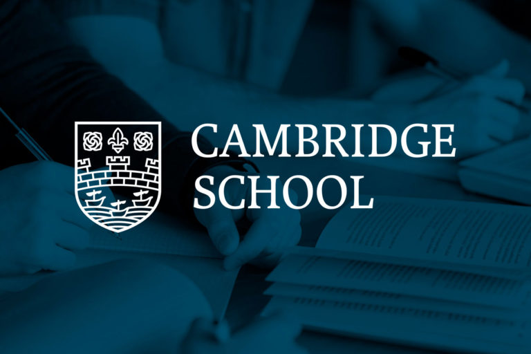 Logo restyling Cambridge School - New look for logo | Vibranding